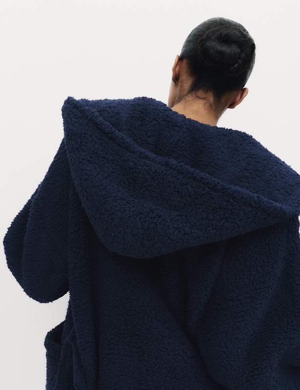 Teddy Borg Hooded Dressing Gown – Marks & Spencer Bermuda