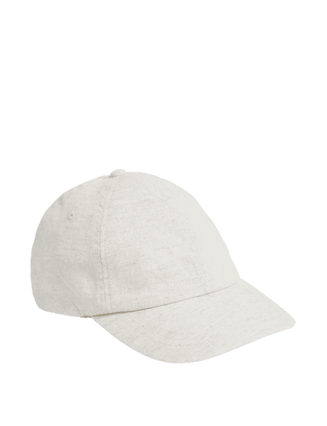 Cotton Linen Baseball Cap – Marks & Spencer Bermuda