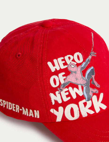 Kids' Pure Cotton Spider-Man Baseball Cap (1-13 Yrs) – Marks & Spencer ...